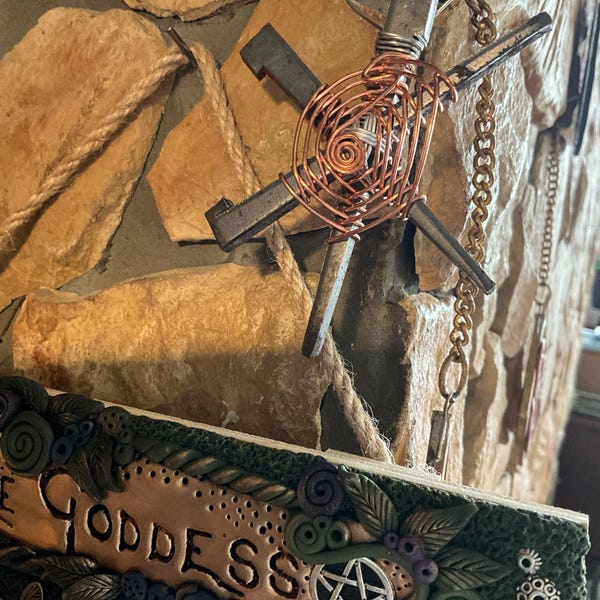 Voodoo Pins Hand Crafted (3) - Wicca, Hex, Pagan, Handmade, Altar ...