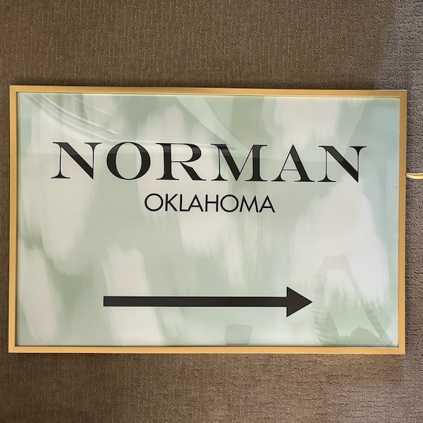 Custom Location Sign, Preppy Wall Art Printable, Dorm Decor for College ...