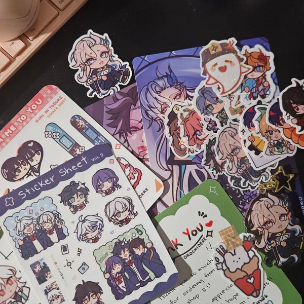 Kimi Ni Todoke Shoujo Vinyl Sticker Sheet Set - Etsy