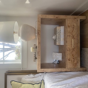 Teak Twist Pedestal Twisted End Table Teak Plant Stand Modern Furniture ...