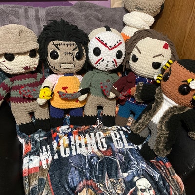 Cuddly Slasher Doll/handmade Slasher Plushie, Plush Stuffed Slasher ...