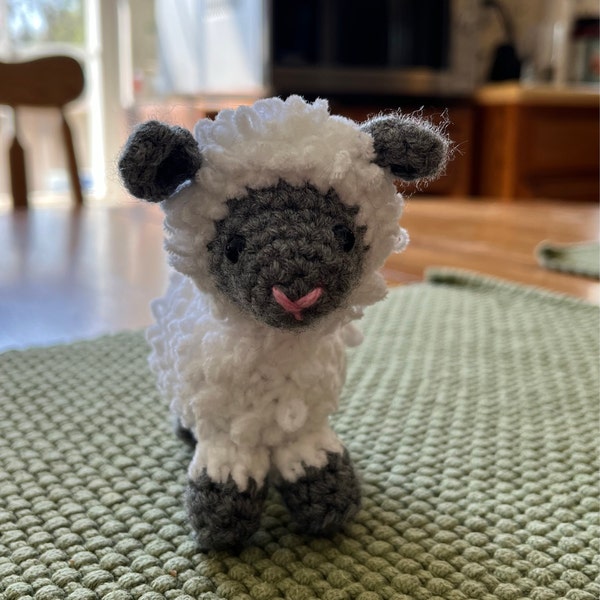Little Easter Lamb Pattern- Sheep Amigurumi Pattern, Crochet Lamb ...