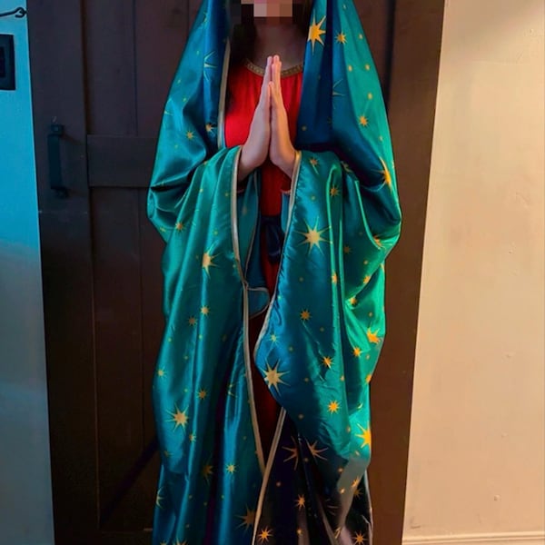 Guadalupe Veil - Guadalupe - Blanket - Manto Guadalupano- Altar Cloth ...