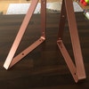 Large Inverted Triangle Bracket Powder Coated Shelf Bracket Heavy Duty ...