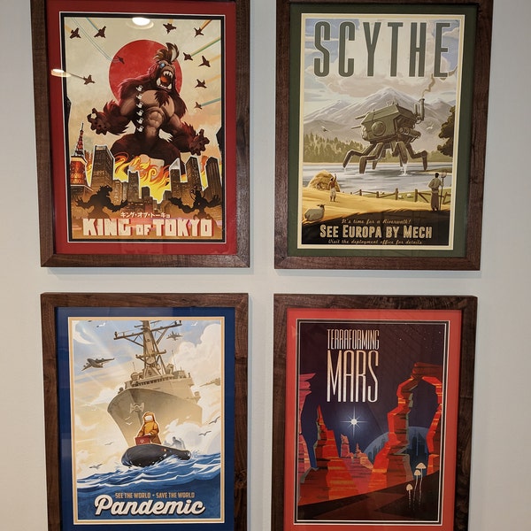 Wood Picture Frame / Custom Wood Frame / Fine Art Printing & Framing ...