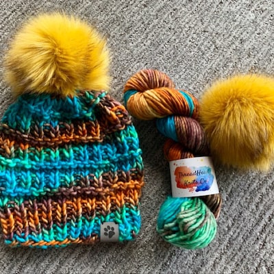 Knitting Pattern the Koa Beanie Pattern Hat Pattern Adult Size Child ...