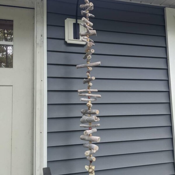 2. Single Chunky Driftwood Piling,nautical/coastal/lake Theme Decor ...