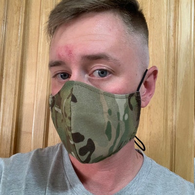 Multicam or OCP 2 Layer Face Mask or Mask Cover Other - Etsy