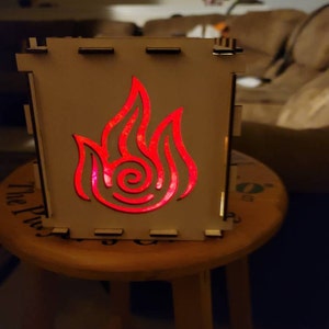 RWBY Light Box RWBY Night Light Rwby Night Light Rwby | Etsy