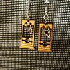 Cheese Slice Earrings: Laser Cut Acrylic Cheese, Dairy, Cow, Swiss ...