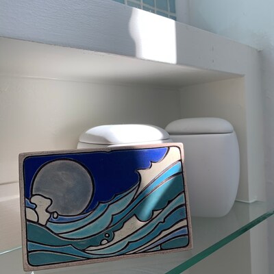 Handmade Ceramic Art Tile Horned Lizard - Etsy