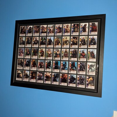 50 Trading Card Frame Card Display Frame Custom Card Frame - Etsy Canada