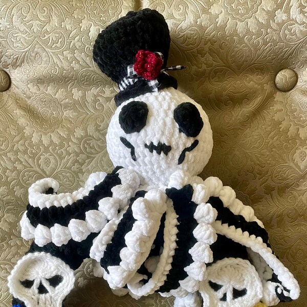 Skeleton Octopus Pattern! - Etsy