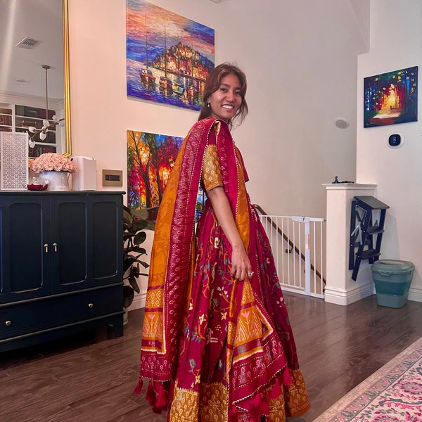 Infuse Your Wardrobe With Grace of Chinon Jacket Lehenga Choli Ready to ...