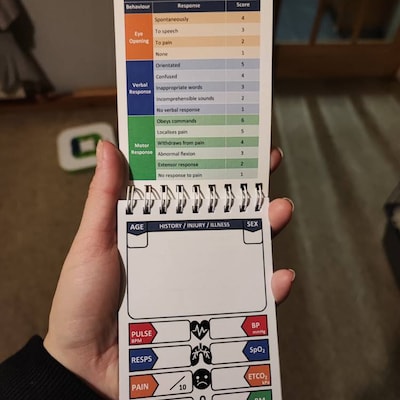 Bristol Stool and Urine Colour Charts ID Badge Flash Card Nurse Student ...