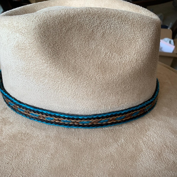 Bone Beads, Horsehair Hat Band, Cowboy Horsehair Hat Band, Hand-made ...