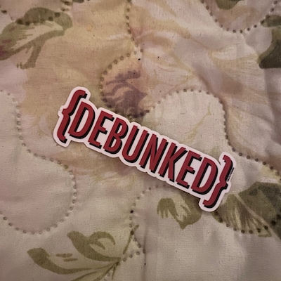 Debunked Sticker, Ghost Adventures, Ghost Hunting, Paranormal ...