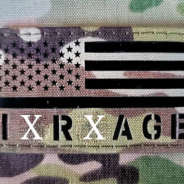 3x5in Custom Callsign Patch IR Patch Infrared Reflective Patches ...