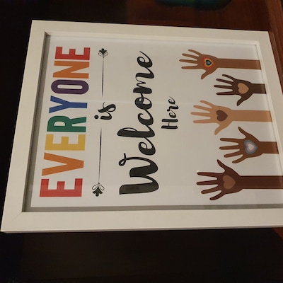 Diverse Inclusive Accepting Welcoming Safe Space for Everyone Classroom ...
