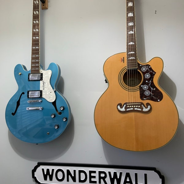 Oasis Inspired Wonderwall Old Fashioned Faux Cast Iron Customisable ...