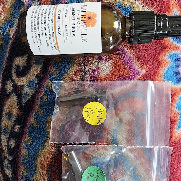 BLACKBERRY & Wild JUNIPER Crushed Mountain Berries Perfume Oil or Spray ...