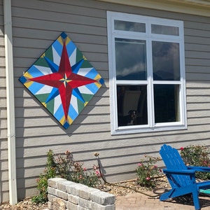 Winter Fir Tree Barn Quilt Pattern and Directions for Painting - Etsy