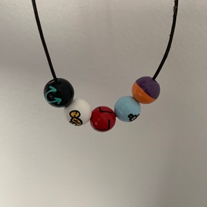 Percy Jackson Camp Half-blood 5 Beaded Necklace now Featuring Glow in ...