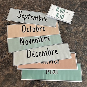 PLANTS & FOLIAGE Complete Classroom Display Bundle, Customizable ...