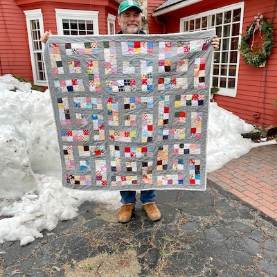 PDF PATTERN Staggered Bricks Quilt..4 Design Variations - Etsy