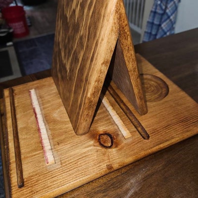 Personalized Wooden Book Valet / Book Rest / Book Holder / Book Stand ...