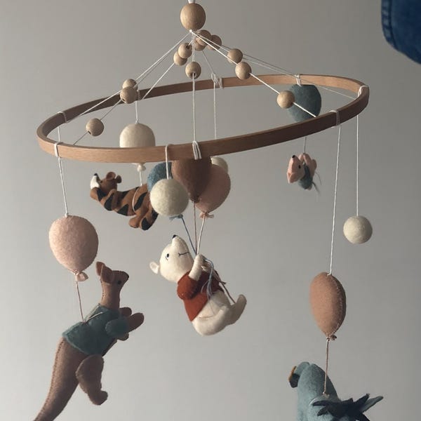 Fantasy Baby Nursery, Dragon Nursery Baby Mobile, Felt Hanging Toy ...