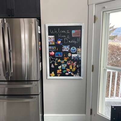 Magnetic Chalkboard, Magnet Board, Magnetic Kitchen Chalkboard ...