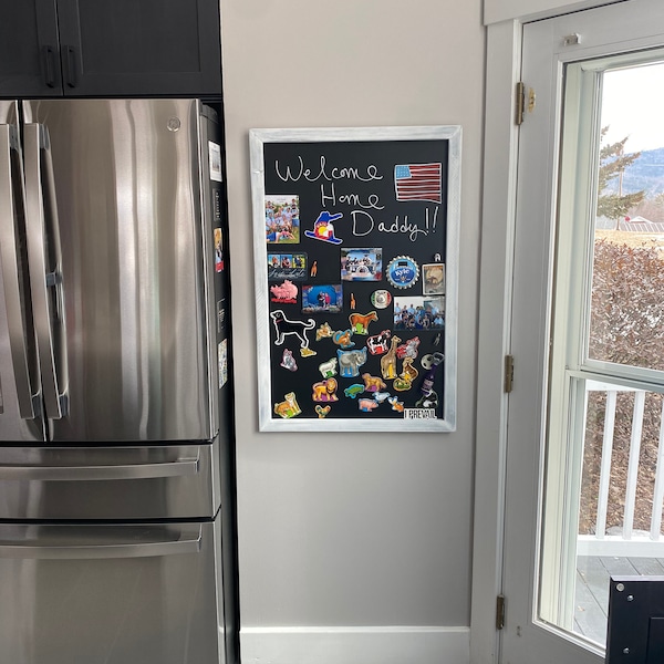 Magnetic Chalkboard, Magnet Board, Magnetic Kitchen Chalkboard ...
