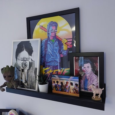 Steve A3 A4 Poster Print Retro 80s Wall Print Fan Made Digital Drawing ...