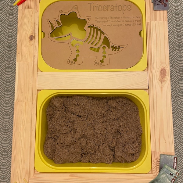 Flisat/trofast Inserts- Dinosaurs Puzzle - Etsy