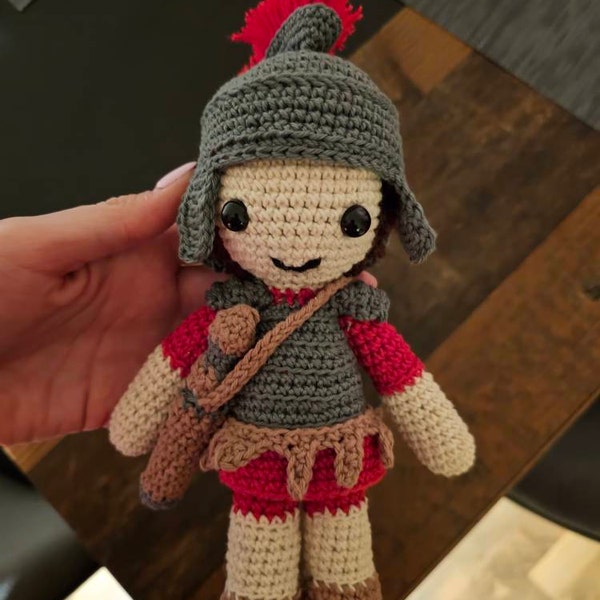 Roman Soldier Amigurumi Pattern PDF - Crochet Pattern - Etsy