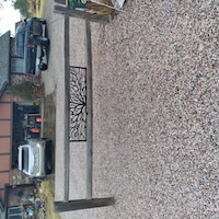 Hummingbird Metal Gate With Wood Frame | Wrought Iron Garden Gate 4'x4 ...