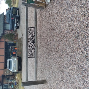 Metal Panel Metal Privacy Screen With Birds Custom Design - Etsy