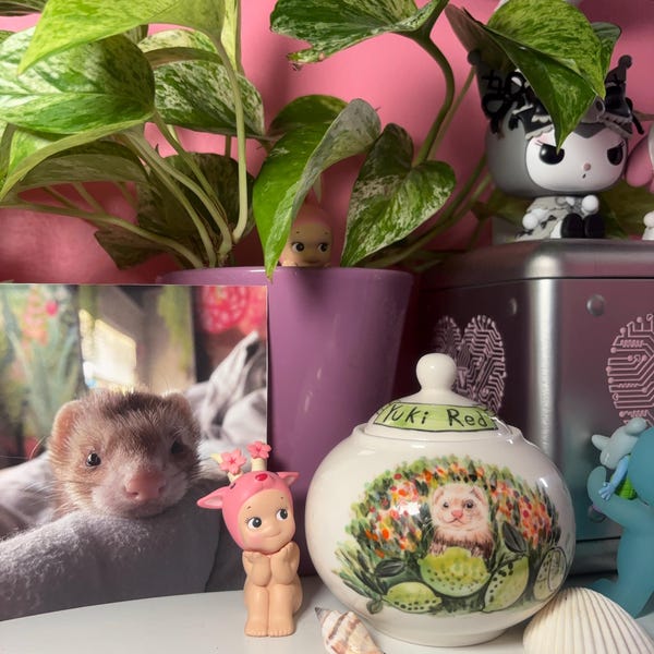 Kawaii 3D Black Cat Pottery Ring Dish, Handmade Ceramic Jewel Holder ...