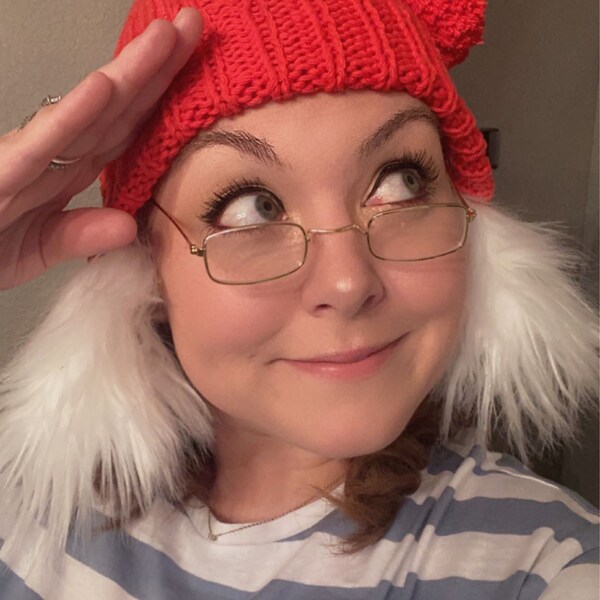 Mr. Smee Hat: Hand-knitted Red Pirate Costume Hat - Etsy