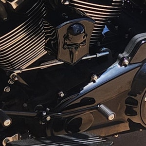 Harley Davidson Touring Console With 3D Skull and Hand Theme - Etsy