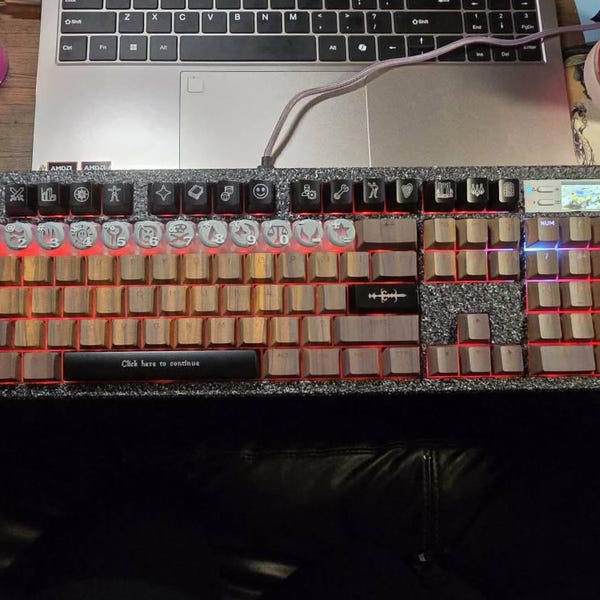 Runescape Runes Number Keycaps - Etsy