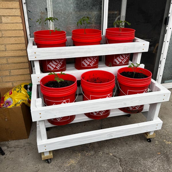 DIY Plant Stand Project Building Plans (PDF Download) - Etsy