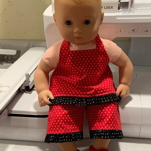 Bitty Baby Doll Clothes Printable Sewing Pattern 15 Inch Baby Boardwalk ...