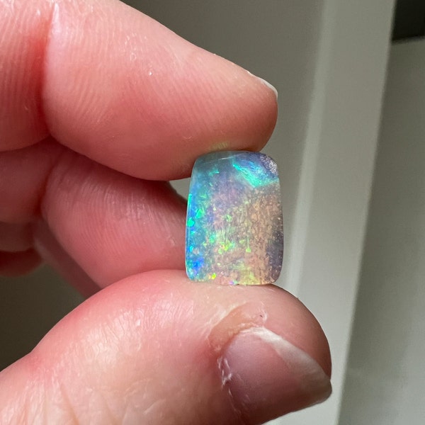 1ct Australian Opal- Grey Opal- Natural Solid Opal- Lightning Ridge ...
