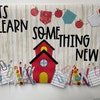 Welcome Back - Back to School - Fall Bulletin Board Kit - Etsy