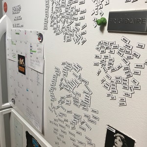 Word Magnets: Starter Pack of 350 Pieces - Etsy