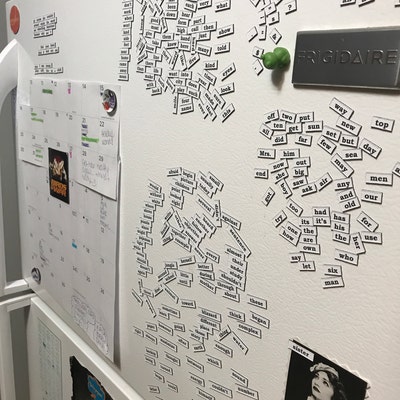 Word Magnets: Starter Pack of 350 Pieces - Etsy