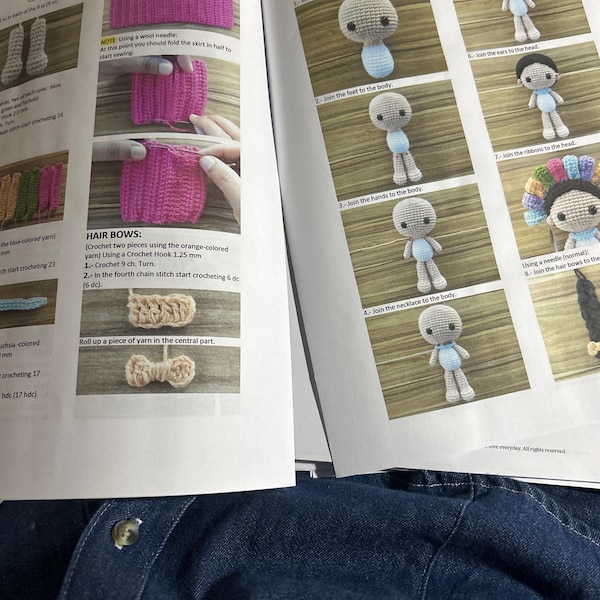 Princess Lele Amigurumi Doll Crochet Pattern, Frida Khalo Amigurumi ...