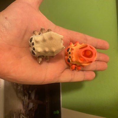 3D Printed Moss Eater Cute Creepy Zombie Fish Sensory Toy for Stress ...